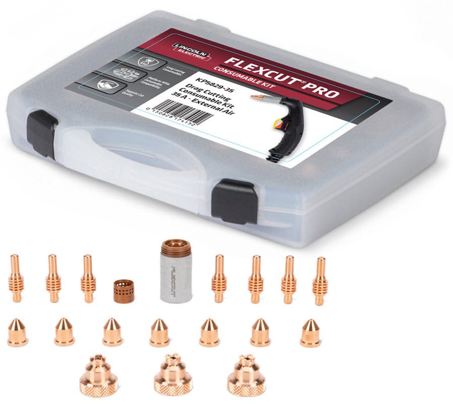 Lincoln FlexCut PRO Drag Cutting Kit - 35 Amp KP5829-35