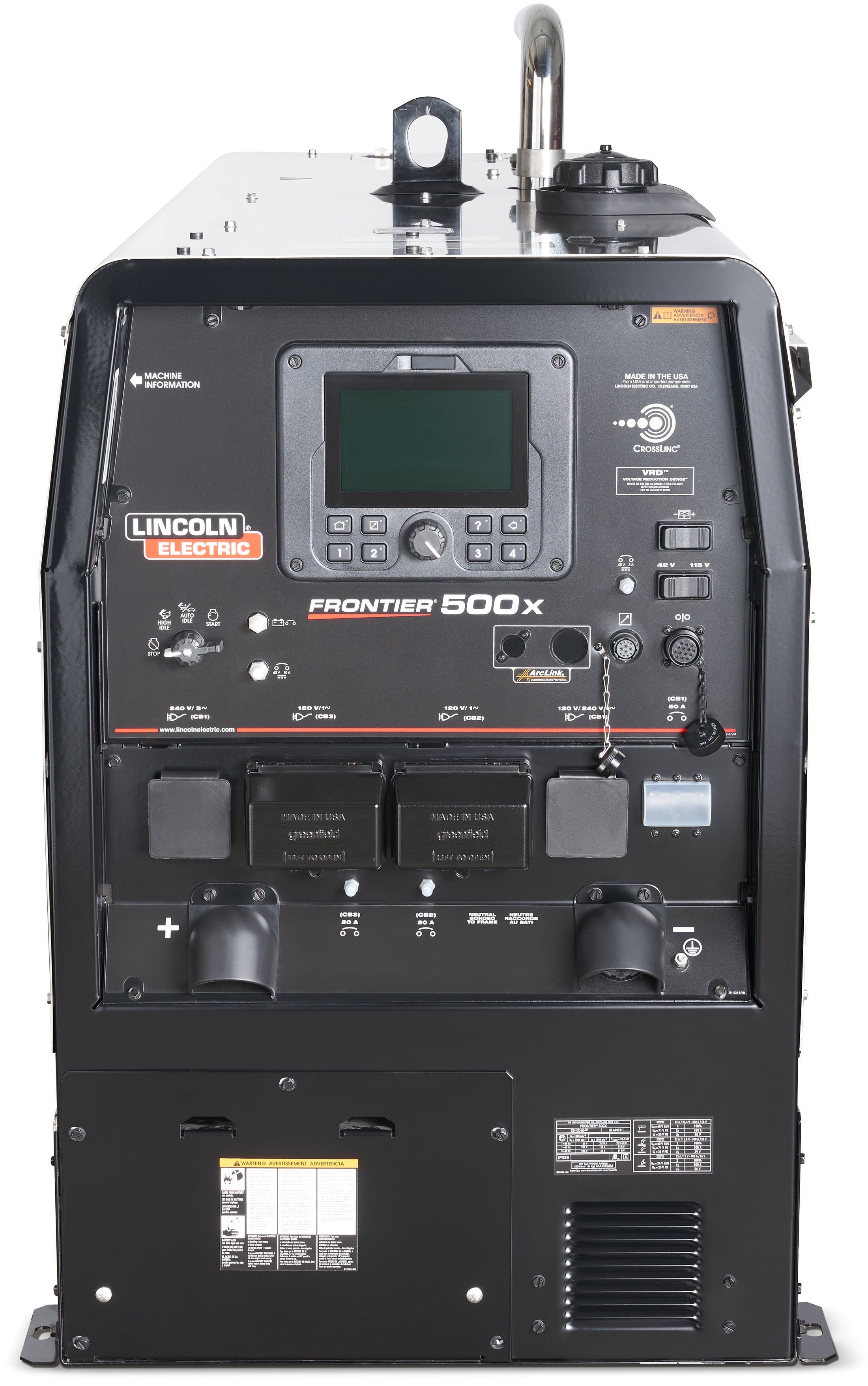 Lincoln Frontier 500X (Kubota) Diesel Welder K5350-2