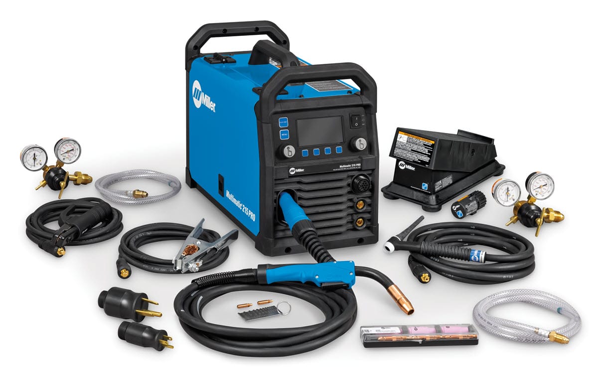 Miller Multimatic 215 PRO w/Wireless TIG Contractor Kit 951000213