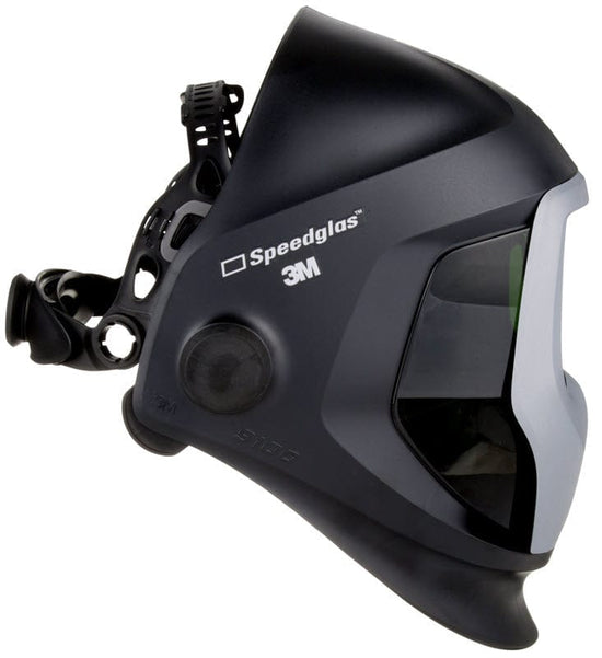 Speedglas 9100 Welding Helmet Shell w/Side Windows, Headband & Silver