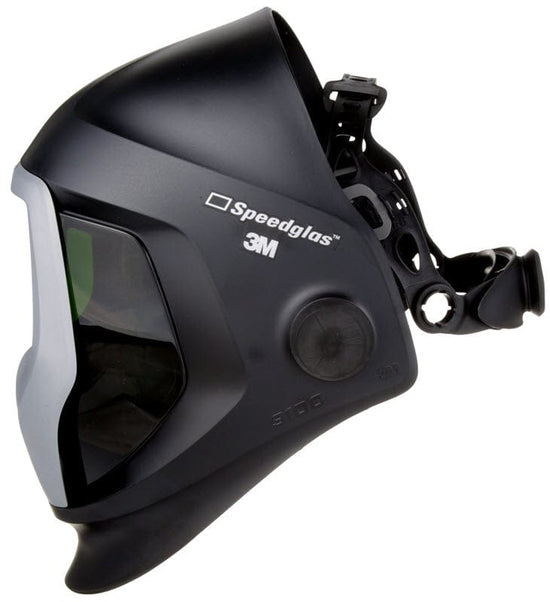 Speedglas 9100 Welding Helmet Shell w/Side Windows, Headband & Silver
